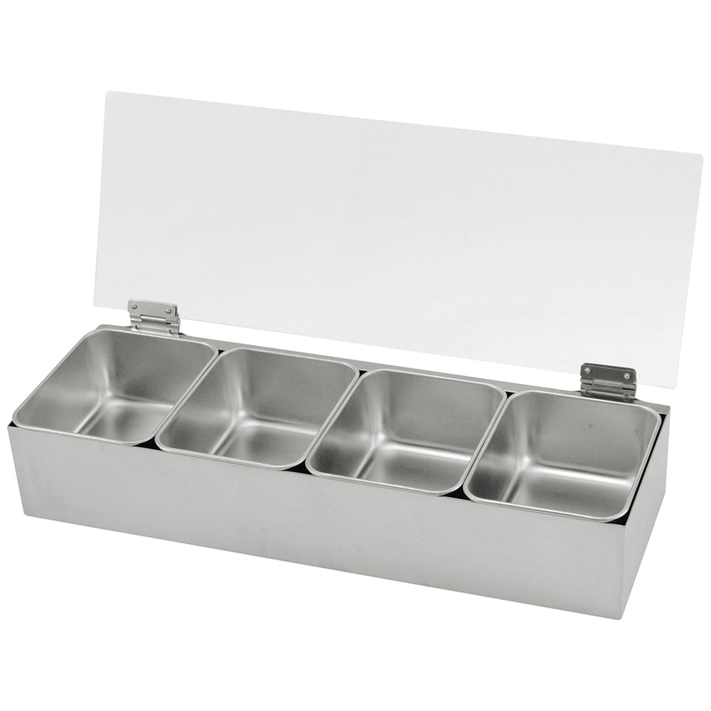 TIKUSAN Stainless Steel Seasoning Container Yakumi Pan Spice Storage B ...